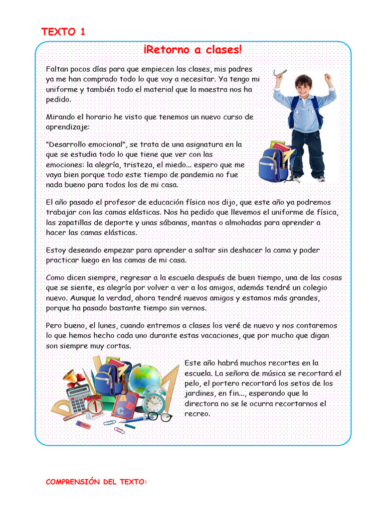 Lecturas 4to | PDF | Escuelas | Araña