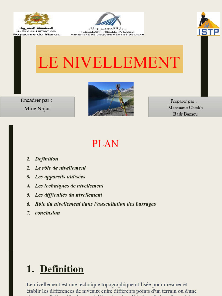 Nivellement | PDF | Technologie et ingénierie