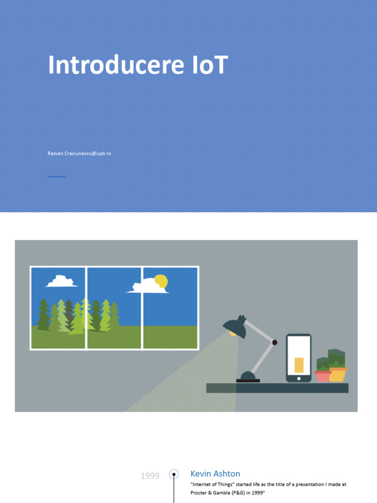 Introducere IoT | PDF | Internet Of Things | Information Technology