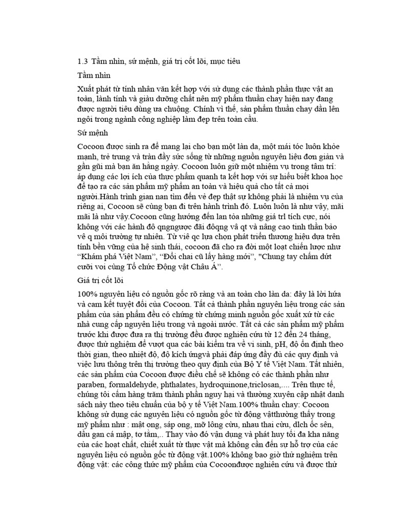 Cocoon Vietnam | PDF