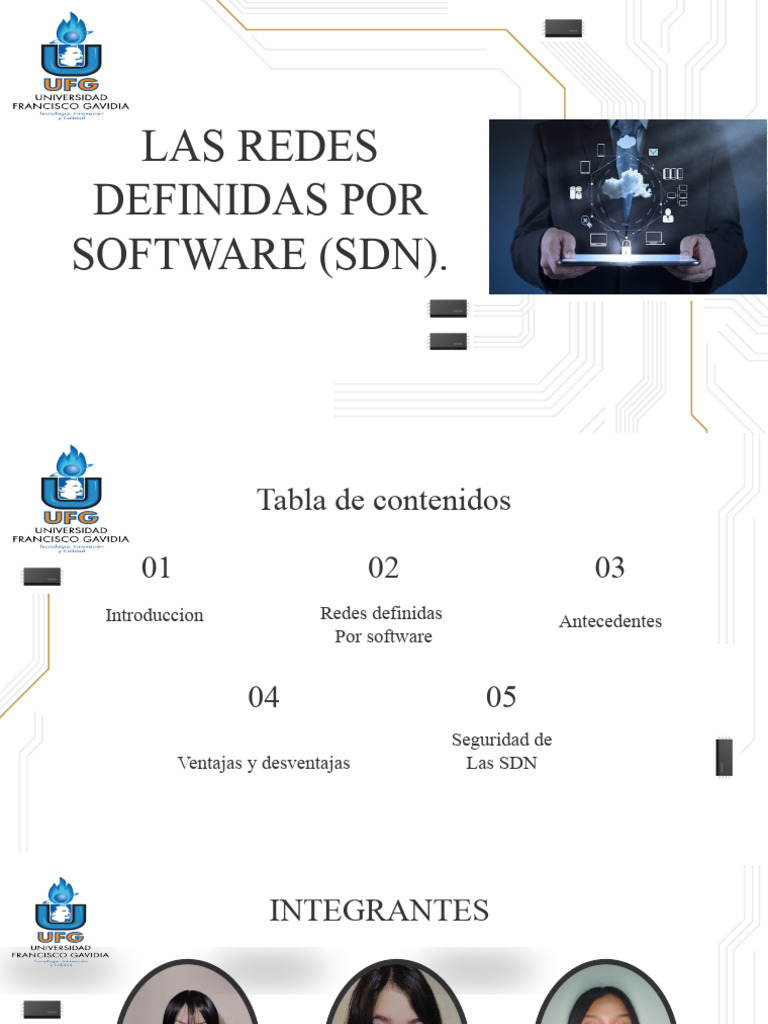 Las Redes Definidas Por Software (SDN) | PDF | Red de computadoras | La ...