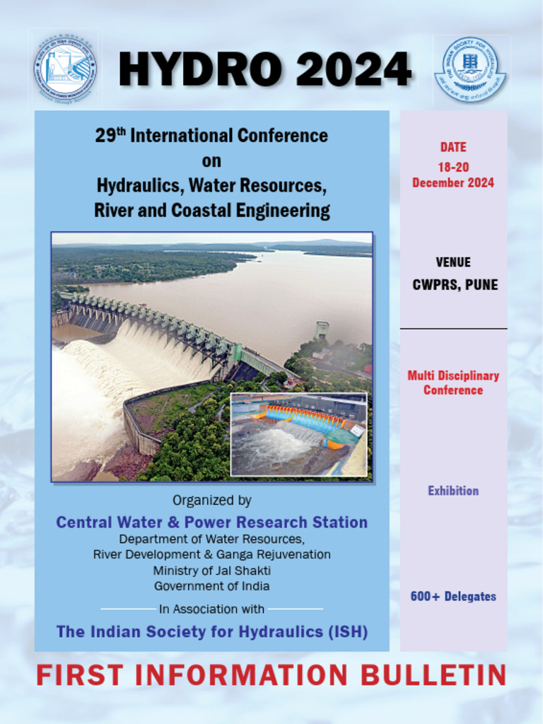 Information of HYDRO 2024 | PDF | Drainage Basin | Hydrology