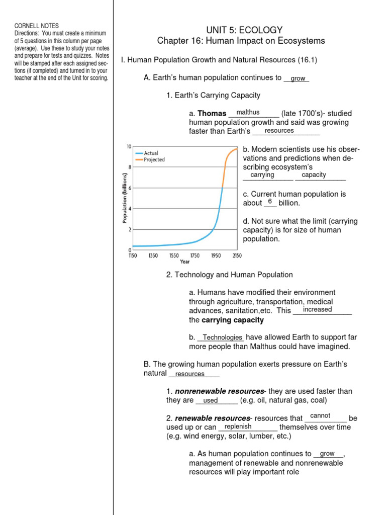 Ecology & Human Impact | PDF | Greenhouse Effect | Conservation Biology