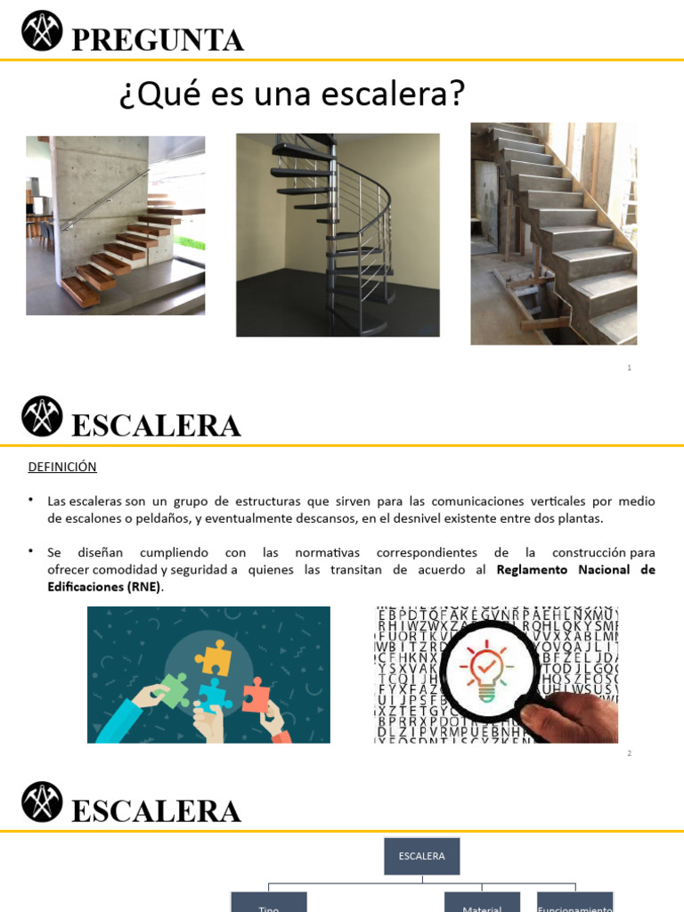 Escaleras | PDF | Escalera | Elementos arquitectónicos