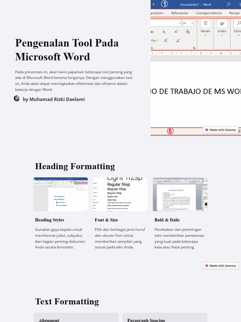 Pengenalan-Tool-Pada-Microsoft-Word | PDF