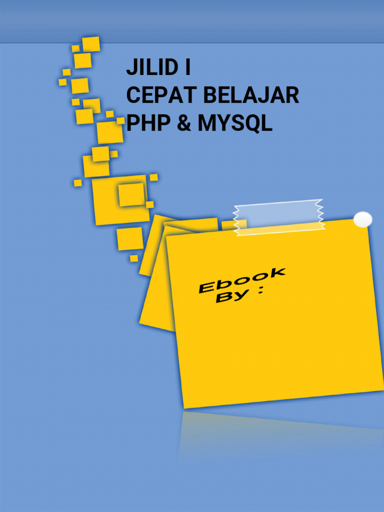 Belajar PHP & Mysqli Jilid 1 | PDF