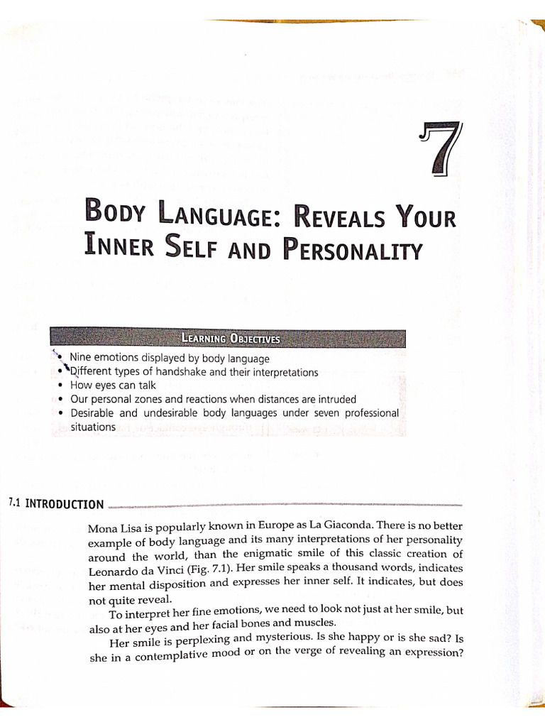 Body Language | PDF