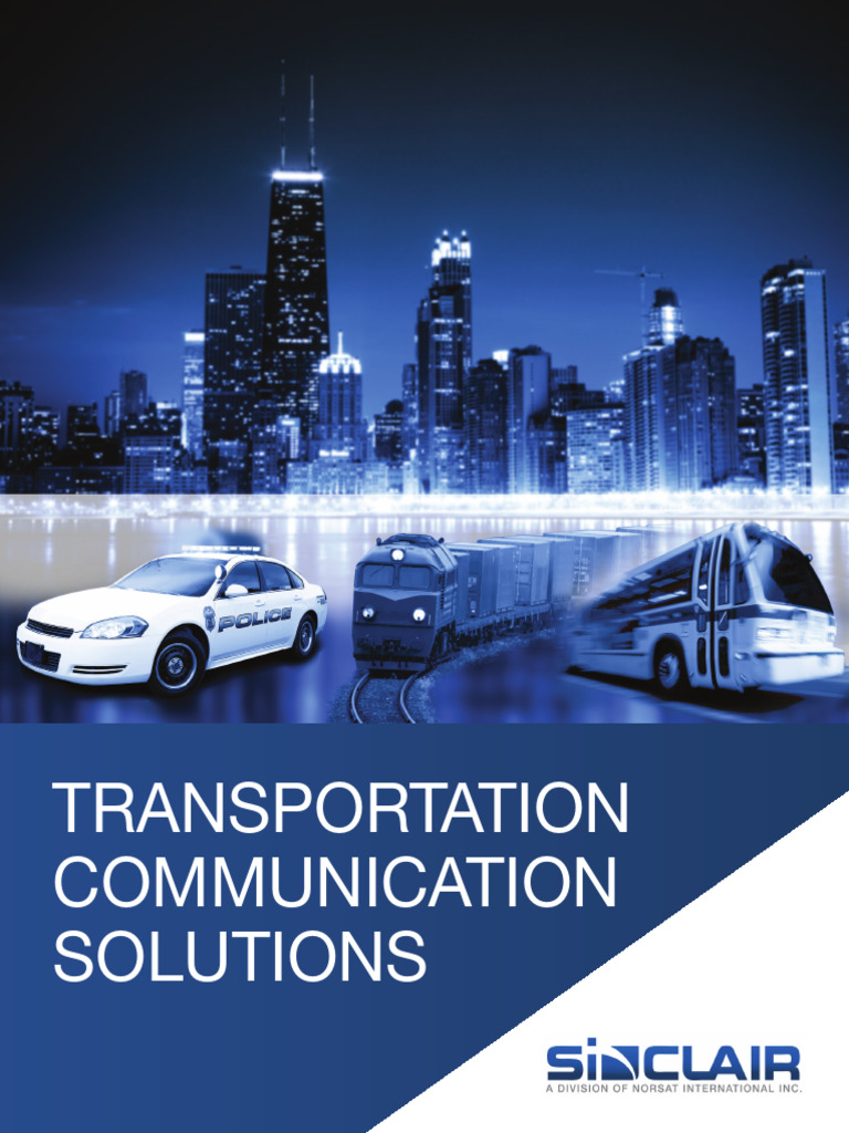 Sinclair Transportation Brochure | PDF | Antenna (Radio) | Ultra High Frequency