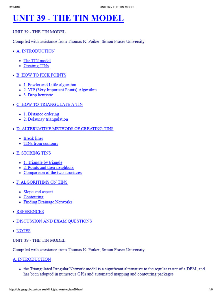 Unit 39 - The Tin Model | PDF | Teaching Methods & Materials | Science ...