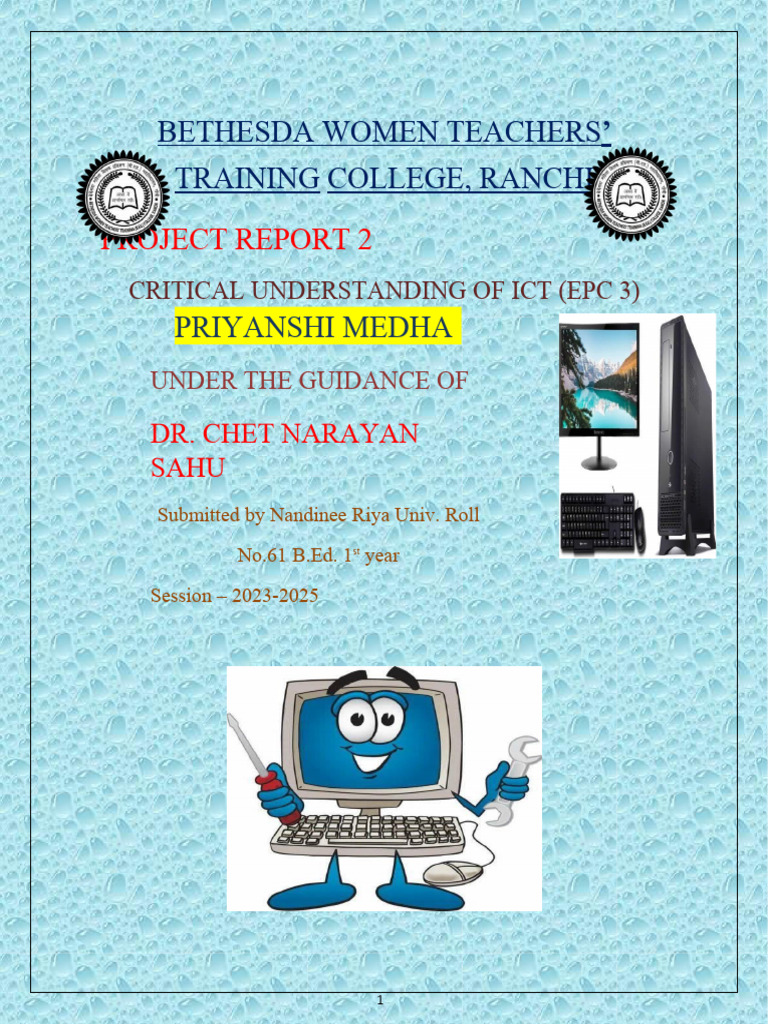 Nandinee Riya Project 2 EPC 3 | PDF | World Wide Web | Internet & Web