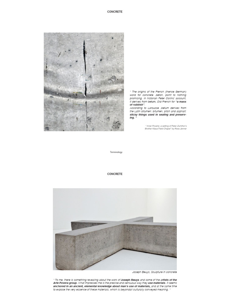 Stampfbeton_Zumthor | PDF | Concrete | Composite Material