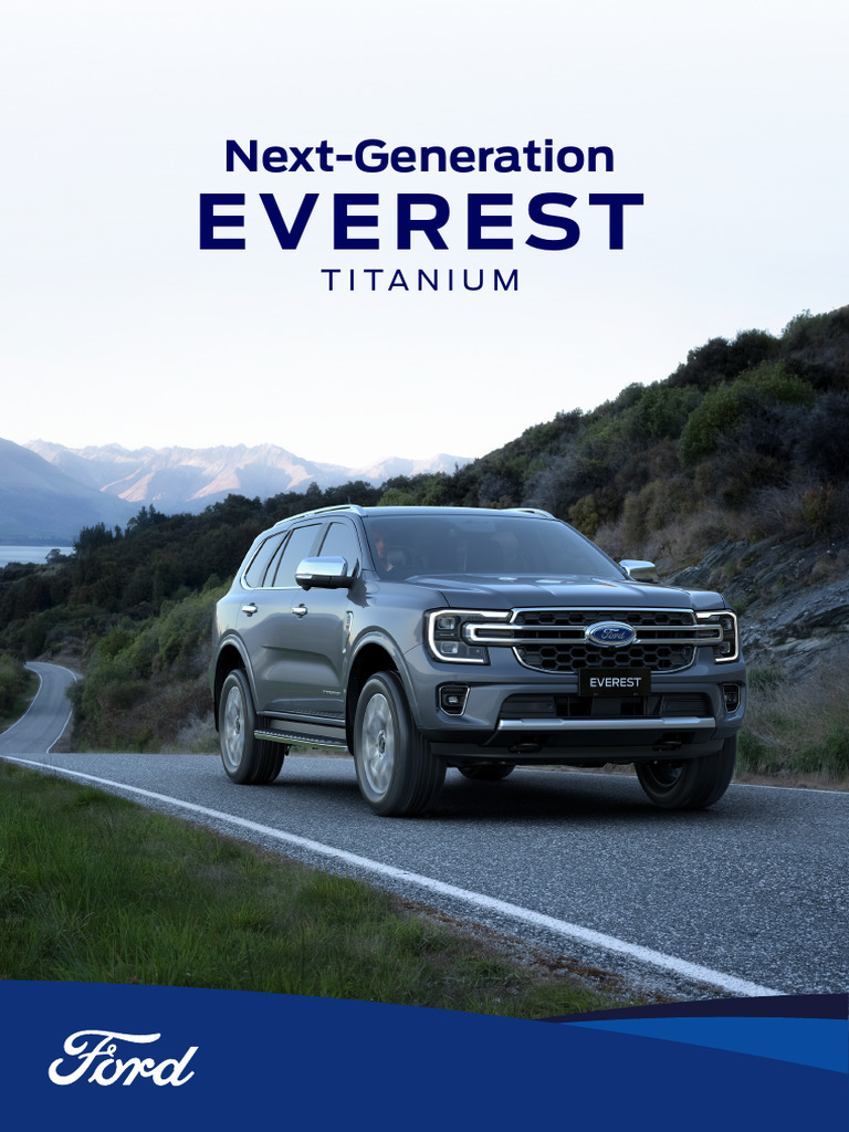 Ford Everest Limited A4 Brochure | PDF | Airbag | Vehicle Technology