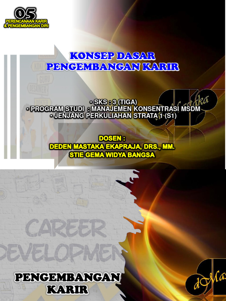 Konsep dan Tujuan Pengembangan Karir | PDF | Karier & Perkembangan