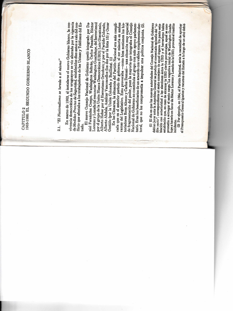 2º Gobierno Blanco-HU Tomo 8 | PDF