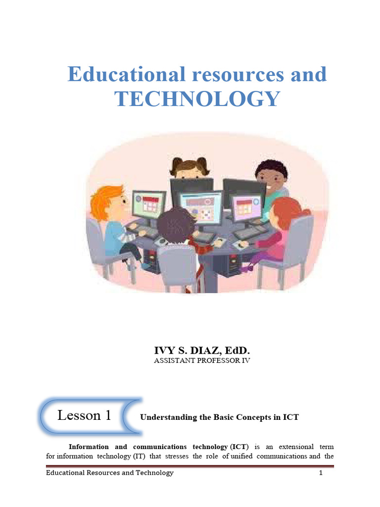 module-1-2 | PDF | Educational Technology | Information And Communications Technology