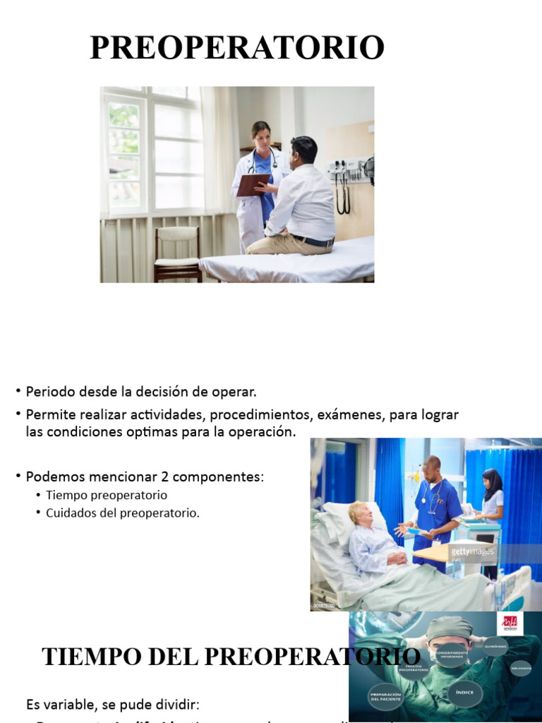 Preoperatorio | PDF | Cirugía | Obesidad