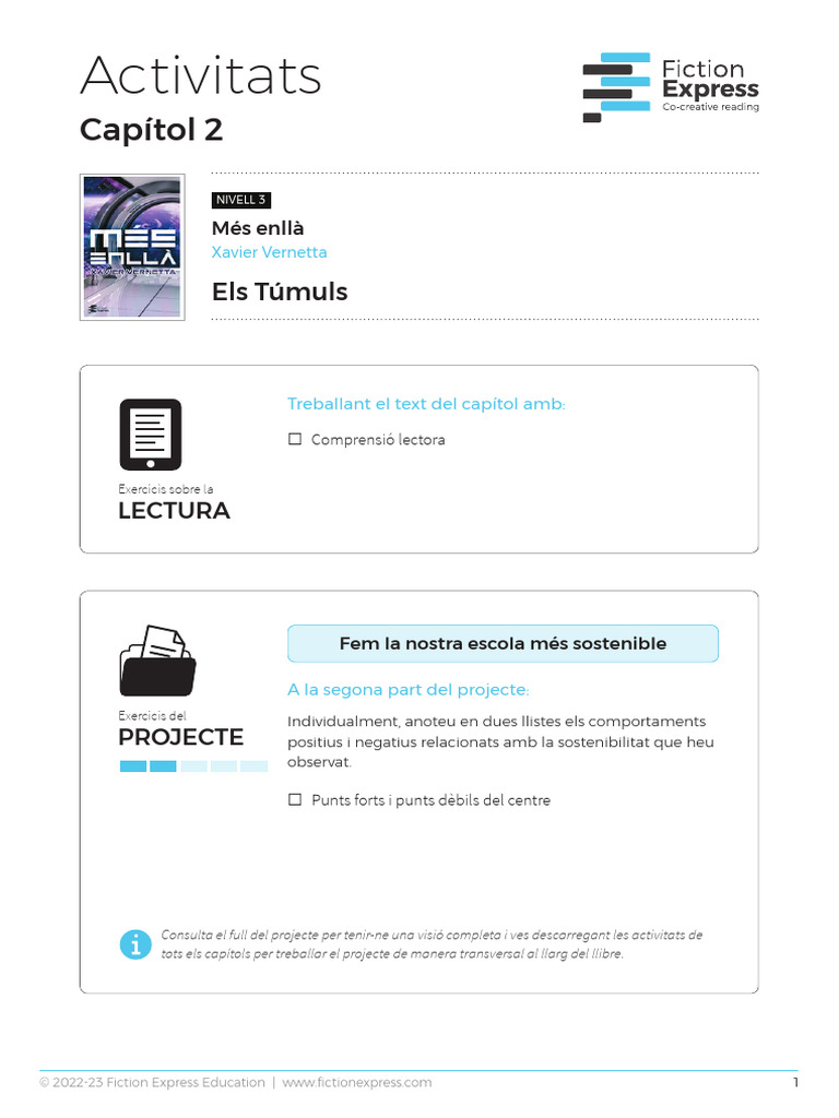 Alumne Activitats Mes Enlla Capitol 2 | PDF