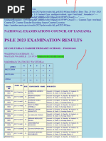 Form Four Class List 2025 | PDF