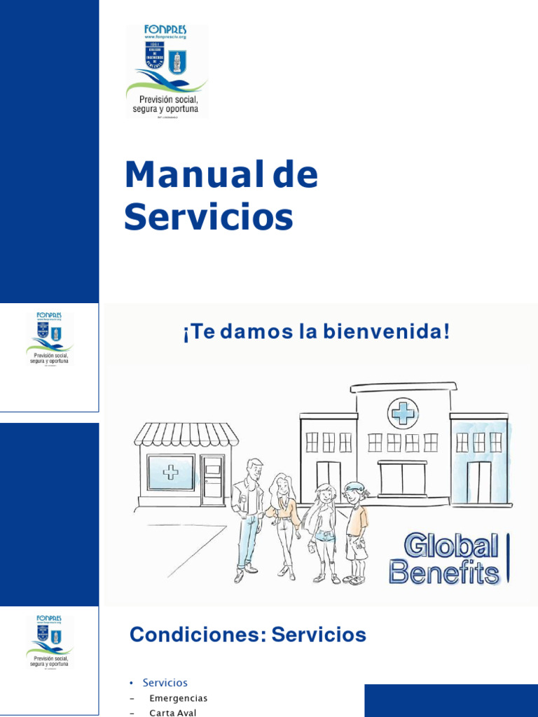 MANUAL DE SERVICIOS GLOBAL BENEFITS | PDF | Odontología | Glaucoma