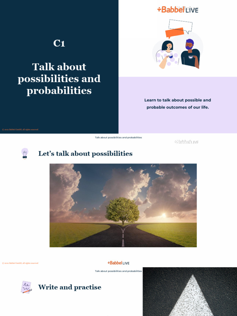 Discussing Life's Possibilities & Probabilities | PDF