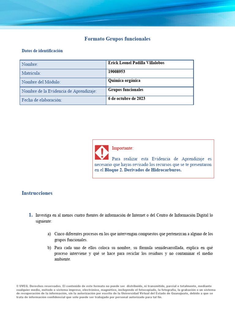 Padilla Erick Funcionales | PDF | El plastico | Residuos