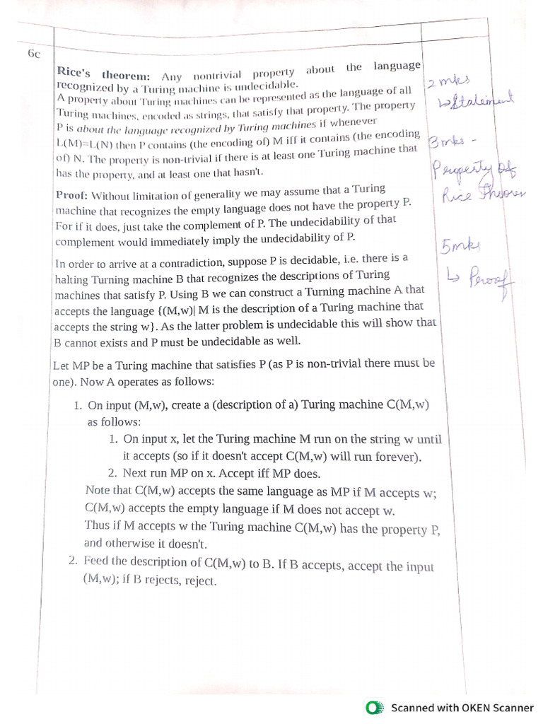 TURING MACHINE NOTES | PDF | String (Computer Science) | Mathematical Logic