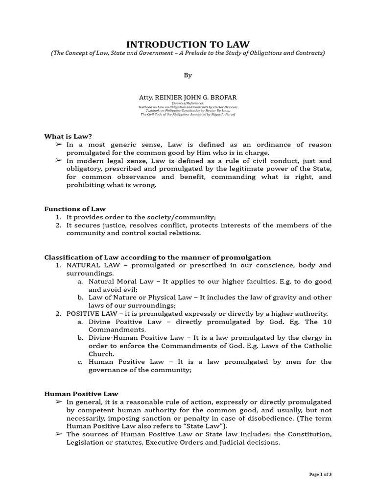 Introduction to Law and Government Concepts | PDF | Legislature ...