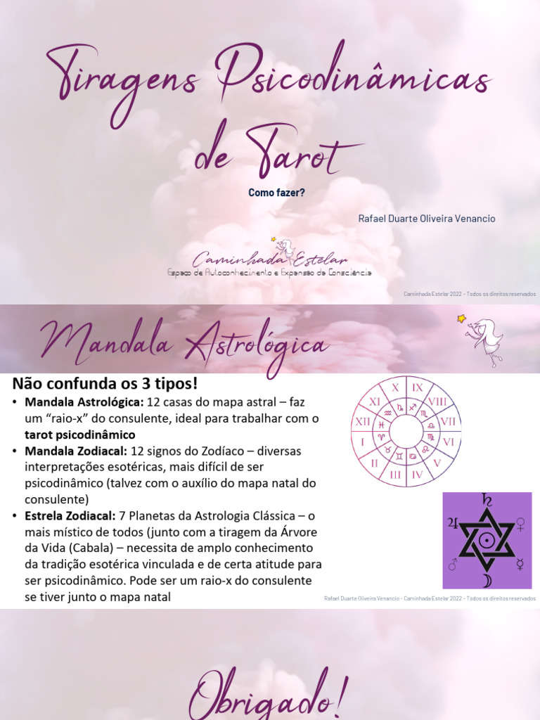 Mandala Astrológica para Tarot | PDF