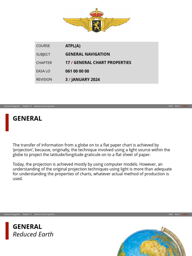 061 Gen Nav CH 17 General Chart Properties 2024 Rev 3 | PDF | Analytic ...