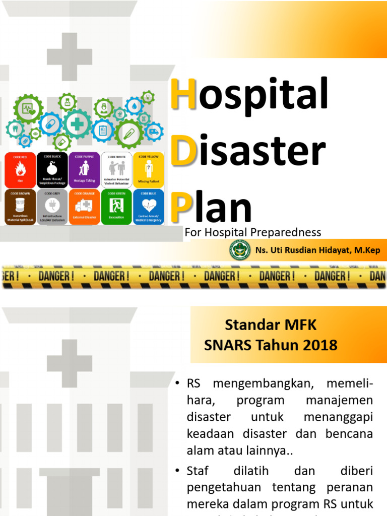 Hospital Disaster Plan | PDF