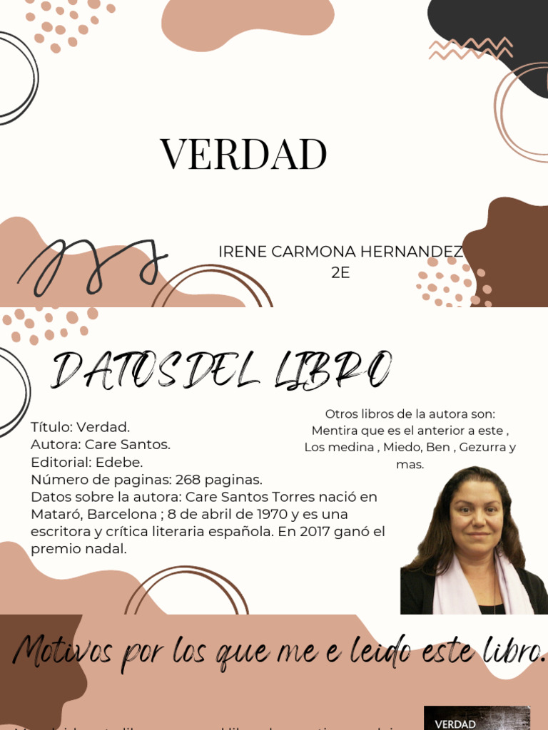 Verdad | PDF | Novela negra, policíaca y suspenso | Poesía