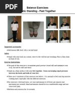 Vestibular Rehabilitation: Gaze Stabilization Exercise Vorx1 | PDF ...