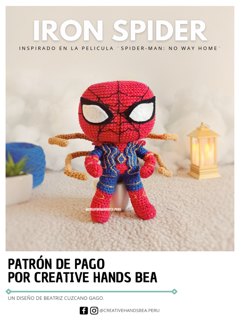 Patron Iron Spider - Creative Hands Bea-1 | Descargar gratis PDF ...