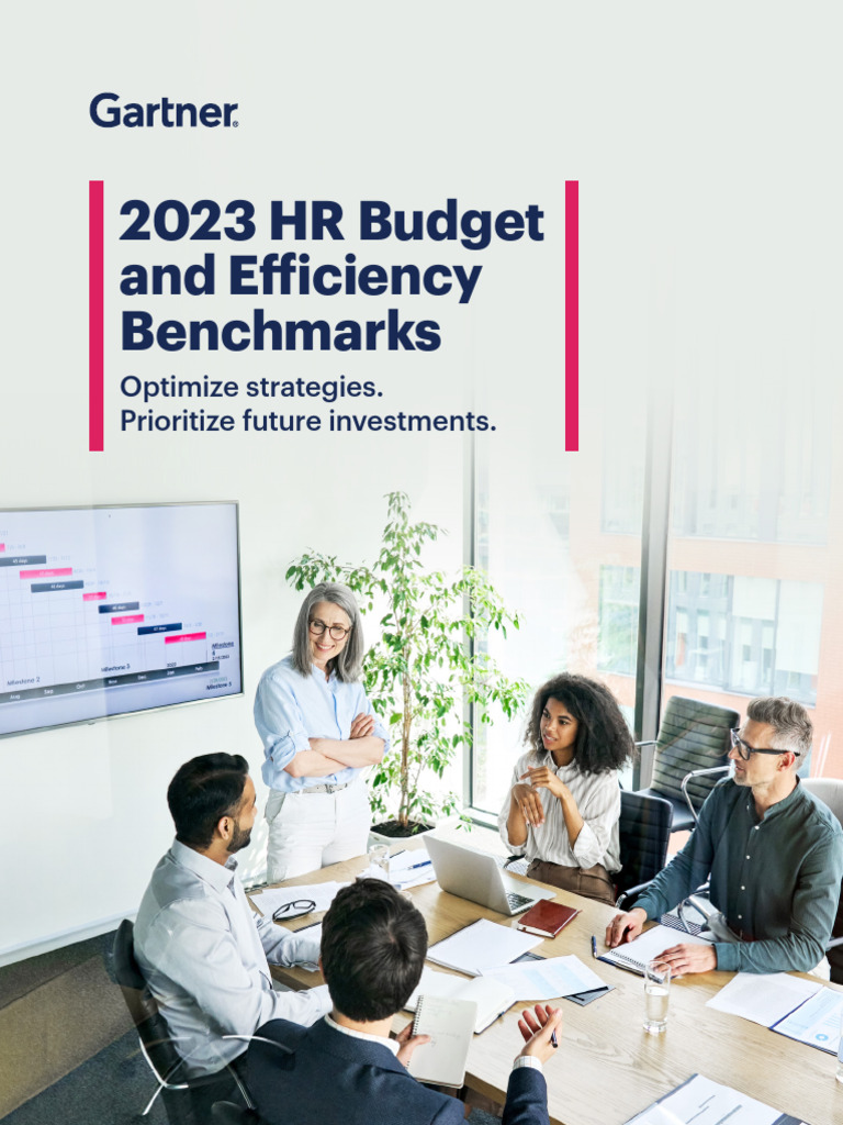 Gartner- 2023 HR Budget and Efficiency Benchmarks | PDF | Benchmarking ...
