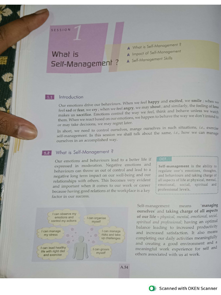 Self Management | PDF