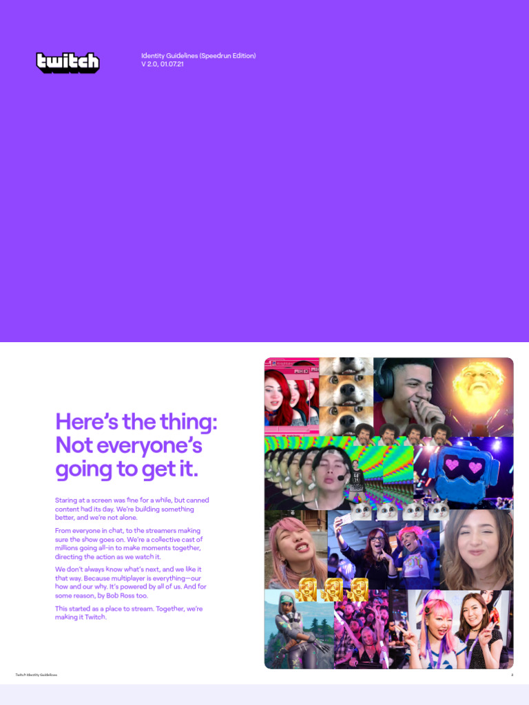 Twitch Guidelines | PDF | Brand | Graphic Design