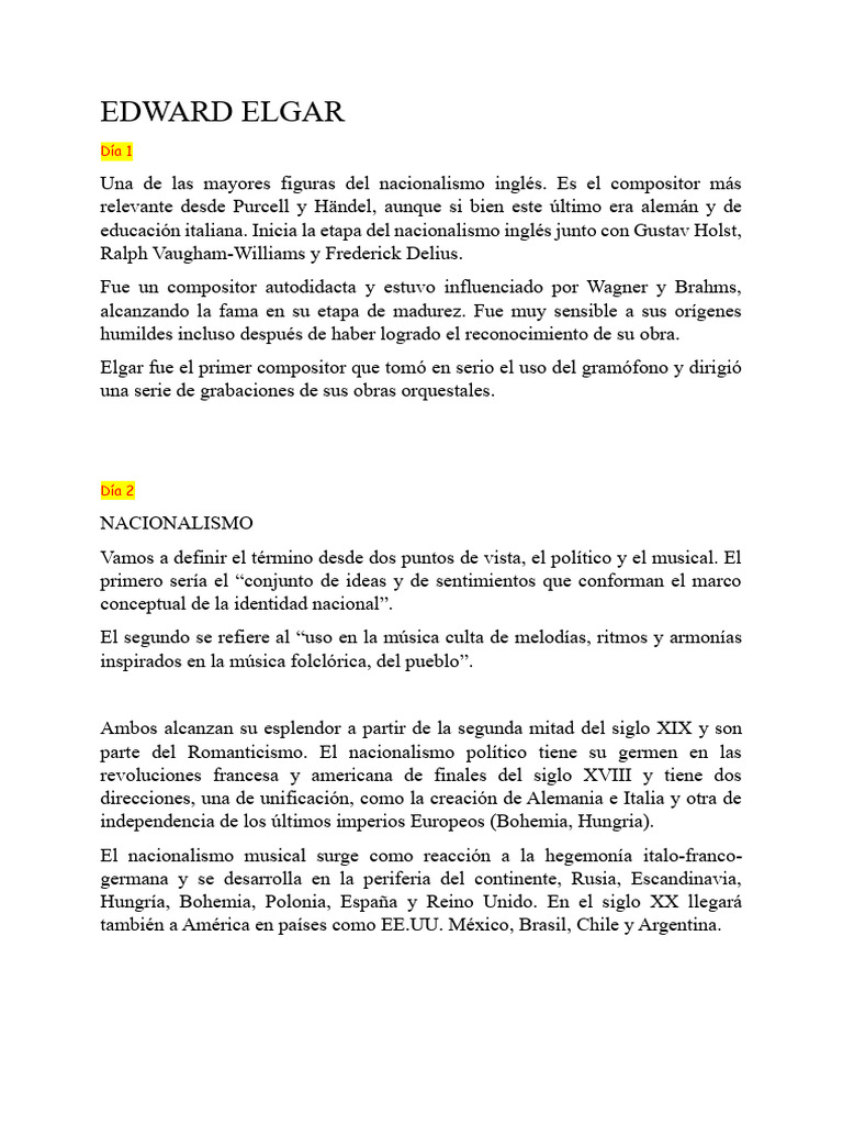 Edward ELGAR | PDF | Edward Elgar | Musicología