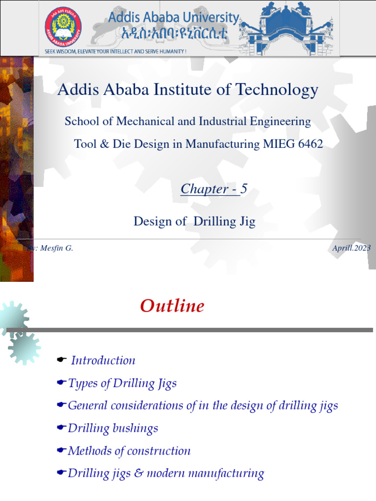 Drill Jig Design and Types Overview | PDF | Drill | Drilling