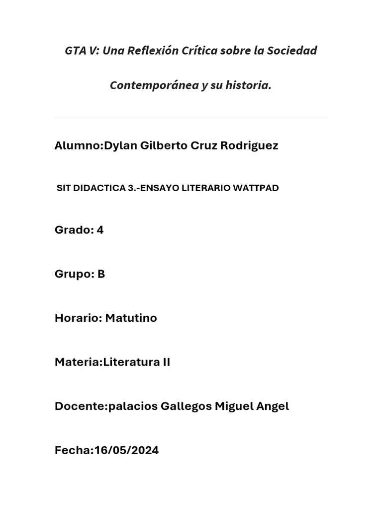 Documento 27 | PDF | Ensayos