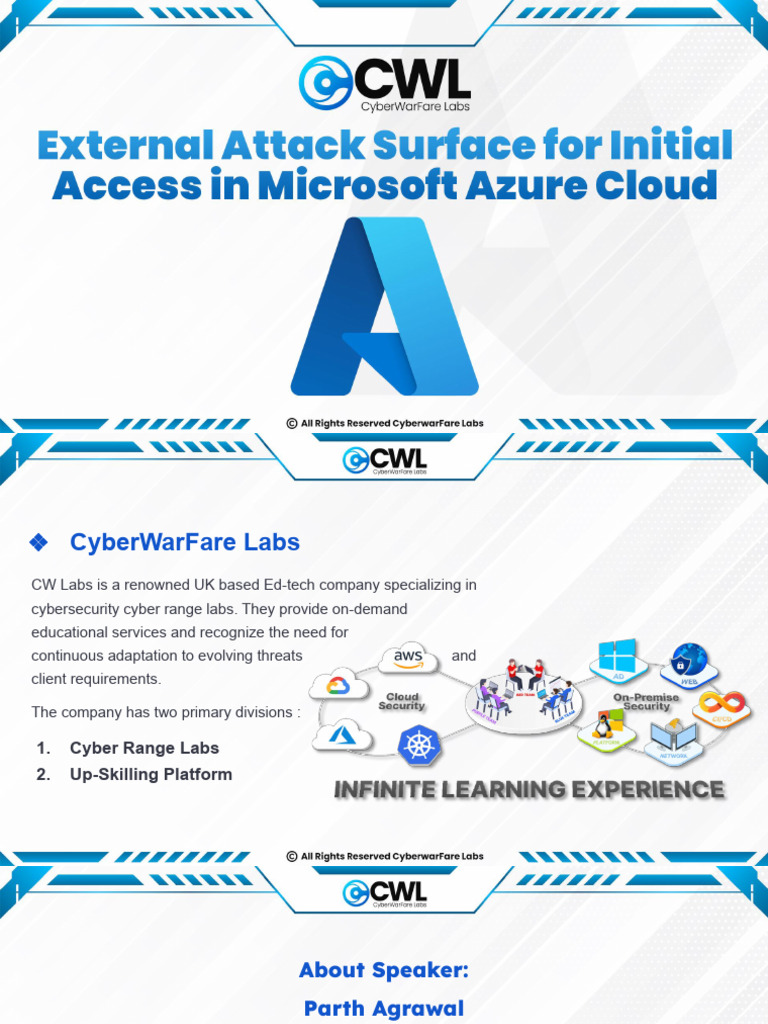 External Attack Surface For Initial Access in Microsoft Azure Cloud | Download Free PDF ...