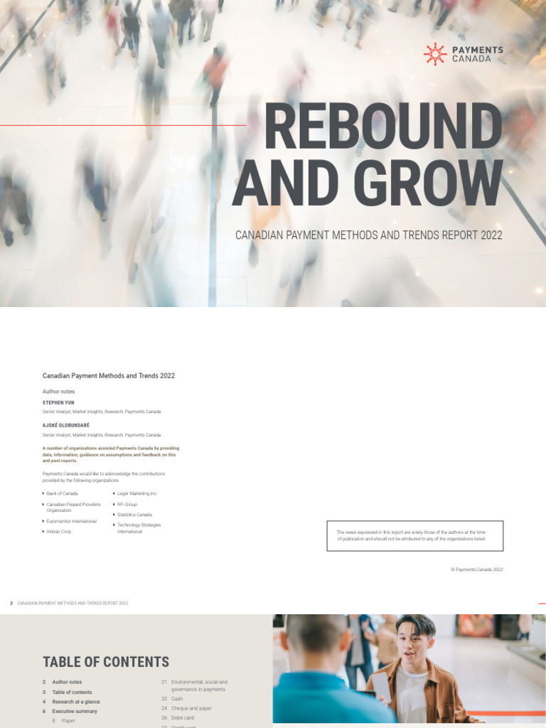 PaymentsCanada Canadian Payment Methods and Trends Report 2022 en 0 ...