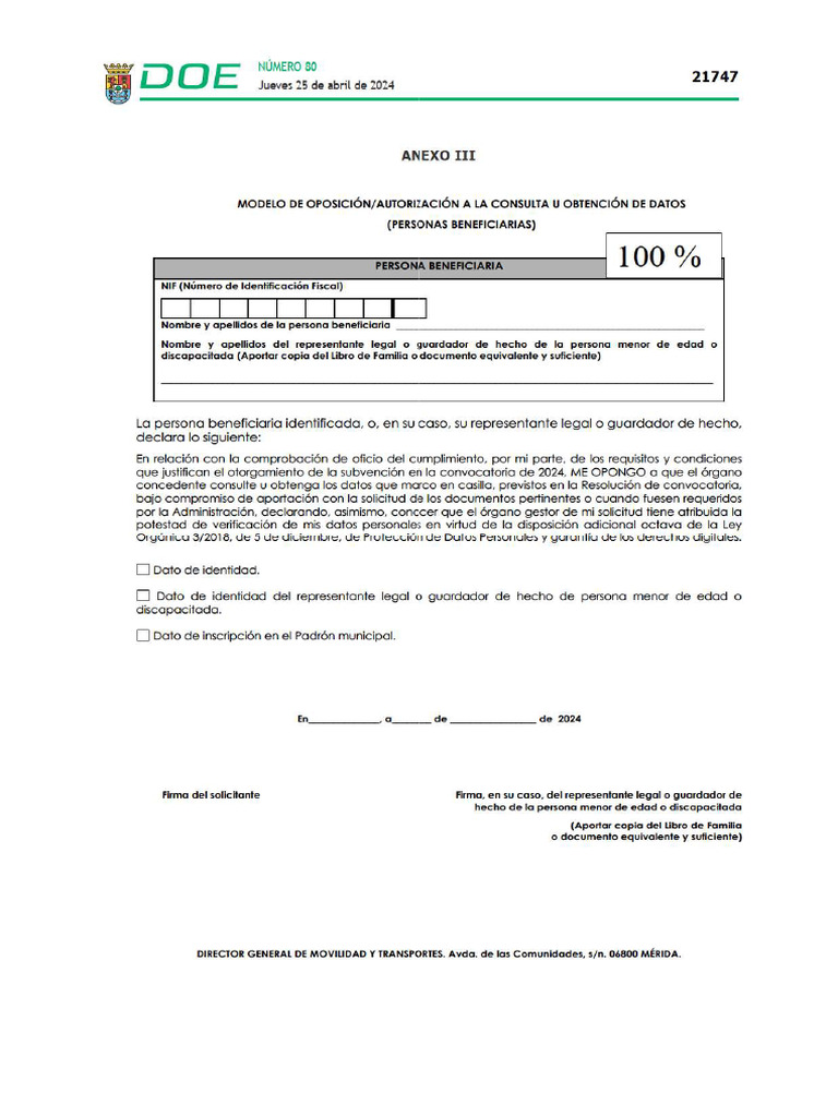 Anexo III | PDF