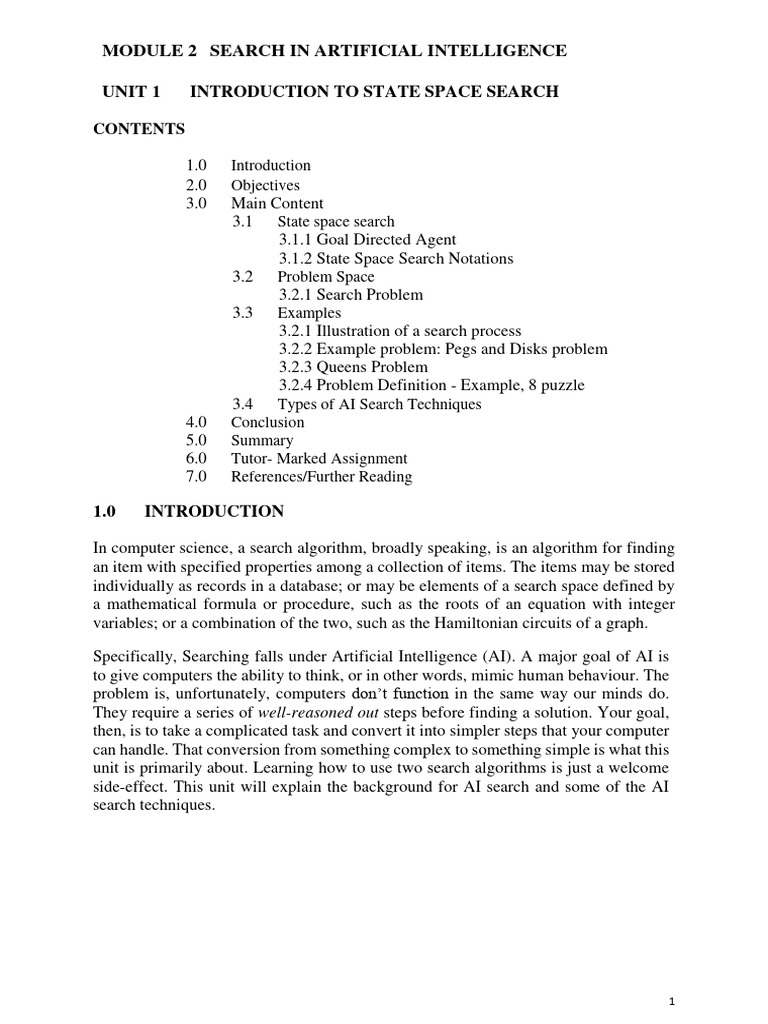 MODULE 2 TOPIC 1 | PDF | Artificial Intelligence | Intelligence (AI) & Semantics