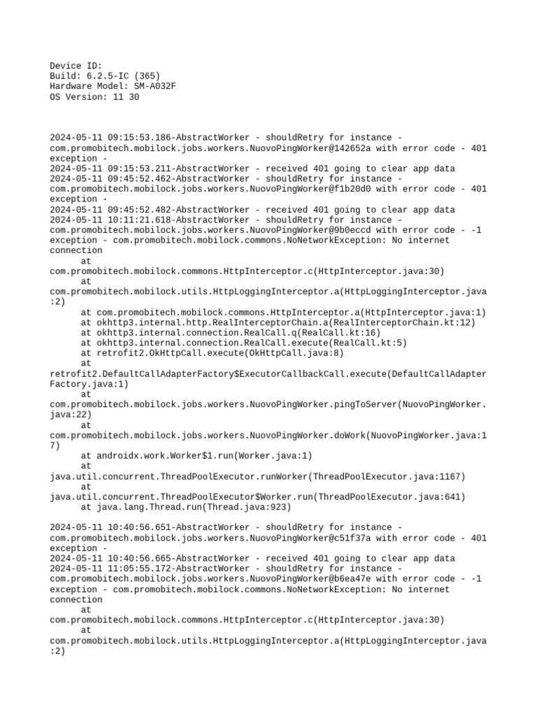 Nuovo Log1 | Download Free PDF | Java (Programming Language) | Android (Operating System)