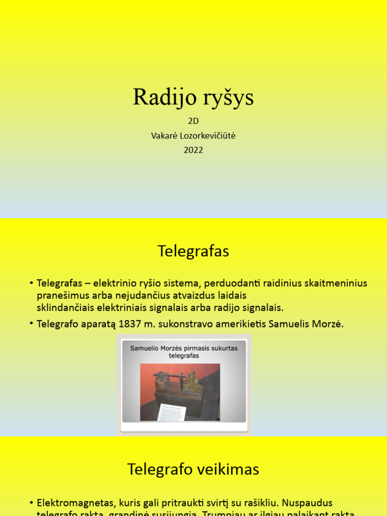Ryšys | PDF