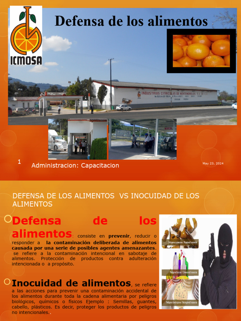 Defensa Octubre2014 | PDF | Alimentos | Contaminación
