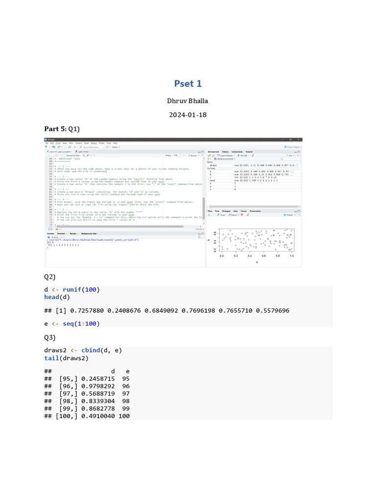 Pset 1 | PDF