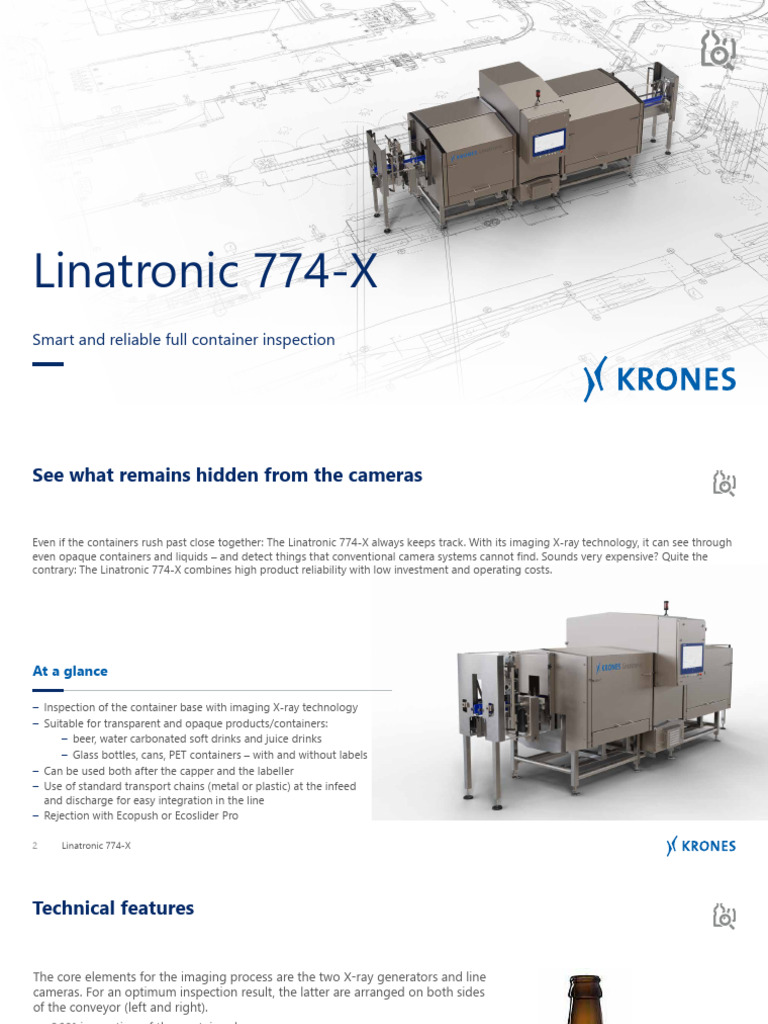 Linatronic 774-X en | PDF