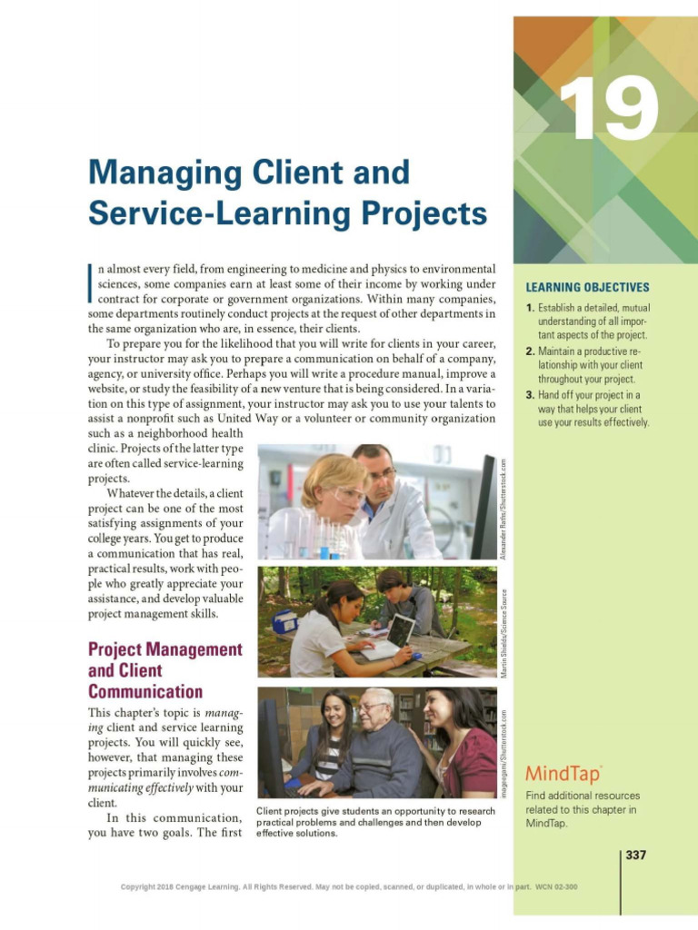 Anderson Chapter19 Service Learning | PDF | Service Learning | Communication