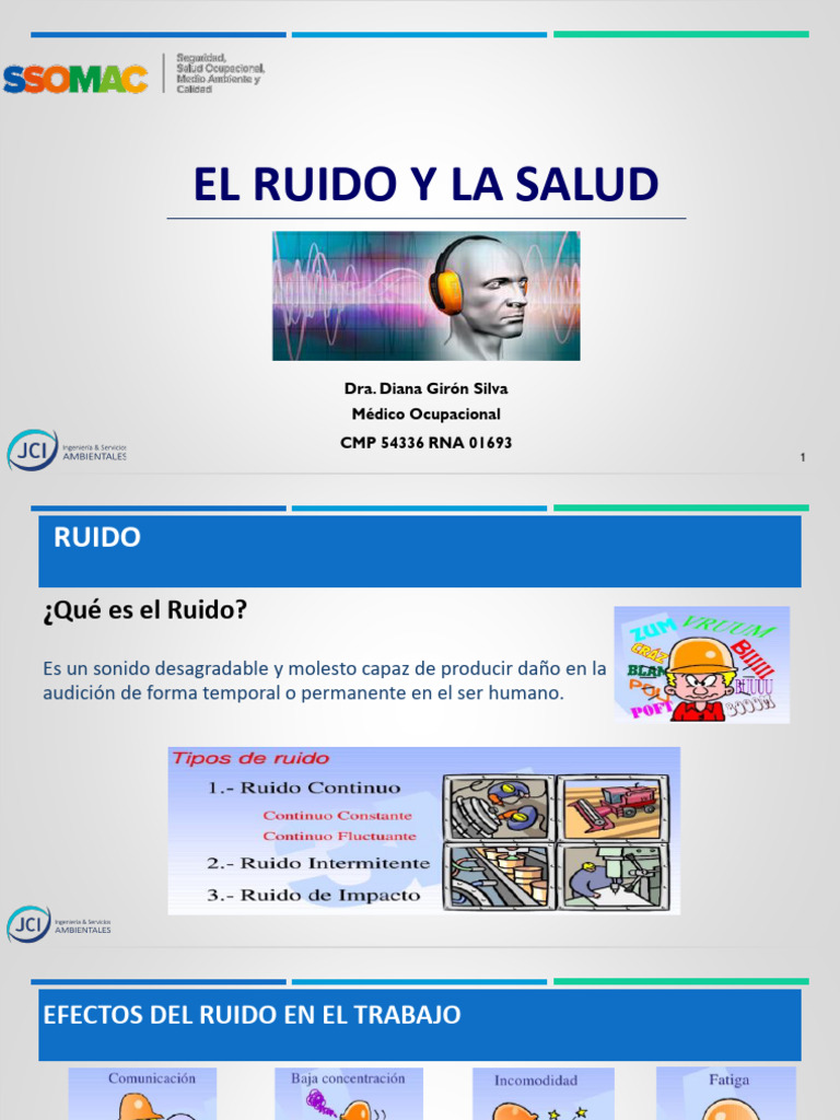 El Ruido y La Salud | PDF
